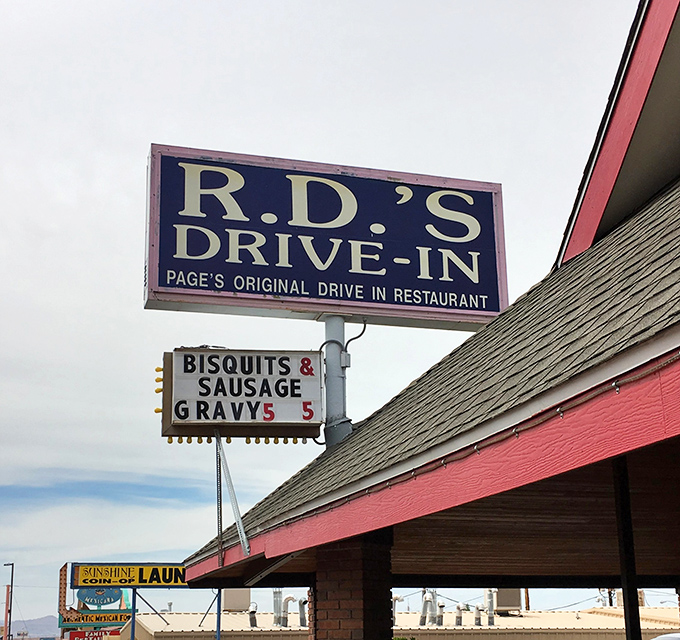 "Page's Original Drive-In Restaurant" isn't just a claim – it's a badge of honor worn proudly by this Arizona institution.