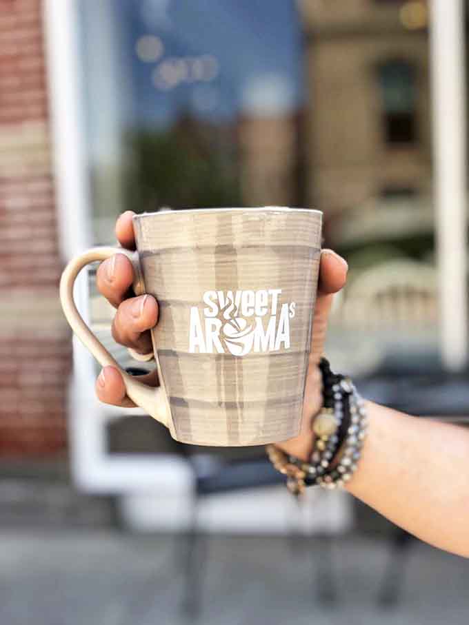 That signature mug &ndash; where form meets function in a hand-warming vessel that makes every sip feel like a special occasion.