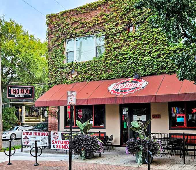 The charming German Village location makes Red Brick feel like a hidden treasure waiting to be discovered by hungry adventurers.