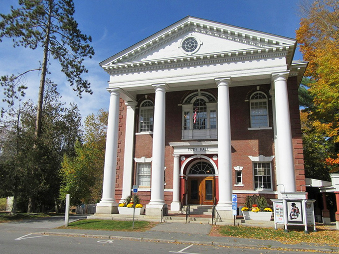 Woodstock Town Hall Theatre: This brick beauty with classical columns has been entertaining locals since 1900, proving some venues age like fine Vermont cheese.