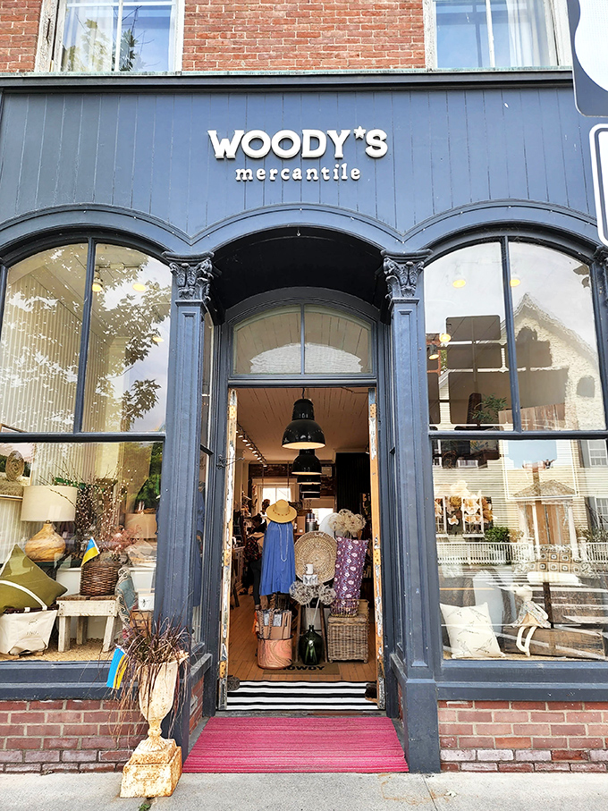 Woody's Mercantile invites shoppers into a world of carefully curated treasures, where Vermont craftsmanship takes center stage in a historic storefront.
