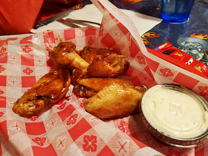 Crispy, saucy perfection served with cooling ranch &ndash; the ideal starter before diving into pizza territory.