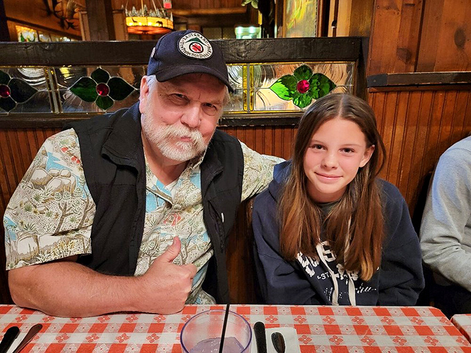 Multi-generational dining is part of the Pinnacle Peak tradition &ndash; where stories and steaks are shared across the checkered tablecloth.