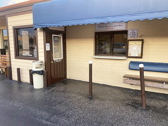 The gateway to seafood nirvana &ndash; this modest doorway has welcomed generations of hungry visitors seeking fried perfection.