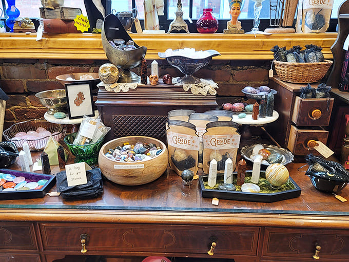 Crystals, stones, and metaphysical tools offer pathways to spiritual exploration for those seeking connections beyond the material world.