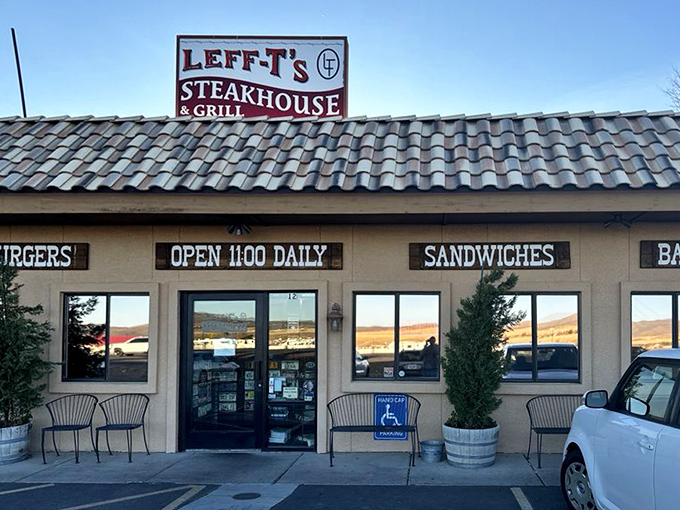 Those barrel planters and patio chairs say "stay awhile" &ndash; the Western equivalent of your grandmother's front porch welcome.