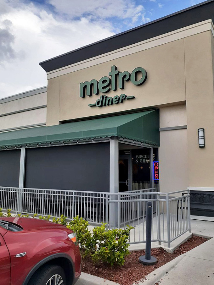A modest exterior that belies the flavor explosions happening inside &ndash; Metro Diner proves you should never judge a restaurant by its facade.