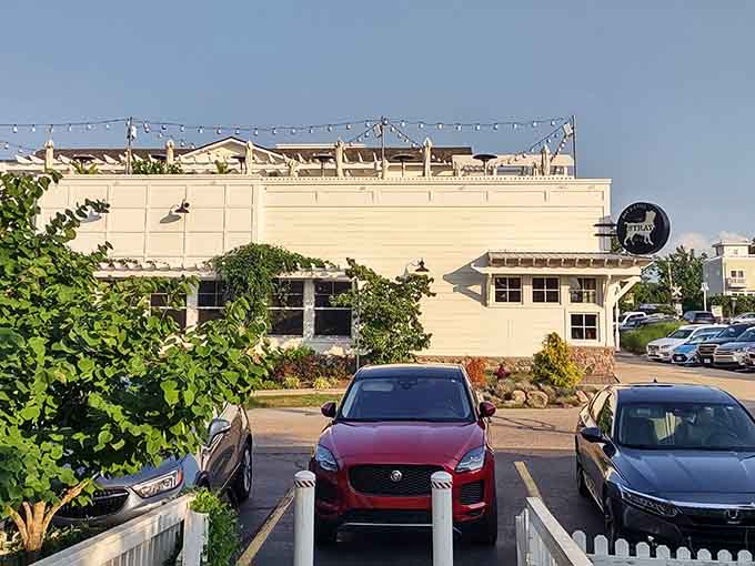 Plenty of parking means you can focus on the important stuff, like deciding what to order, rather than circling the block endlessly.