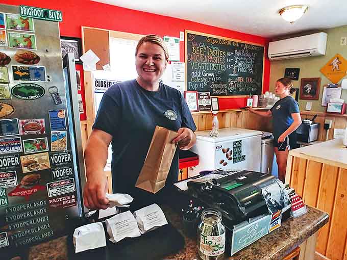 Friendly staff ready to help you navigate the menu and probably convince you to try just one more thing.