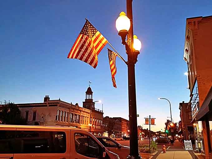 Geneva's picturesque downtown provides the perfect backdrop for Bangkok Restaurant, where American flags wave over this delicious cultural exchange.