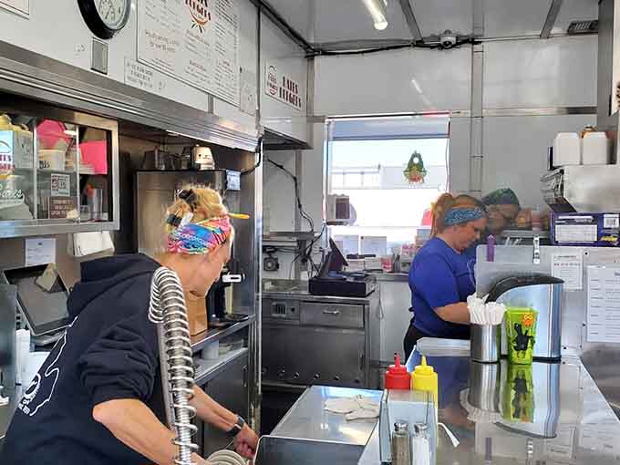 Generations gather at Bates, where grandparents introduce little ones to their first slider, continuing the delicious tradition.