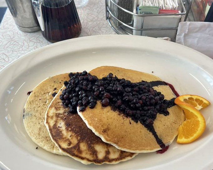 15. blueberry pancakes