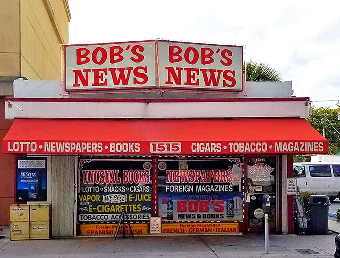 The unmistakable storefront has become a Fort Lauderdale landmark, promising literary treasures to those who enter.