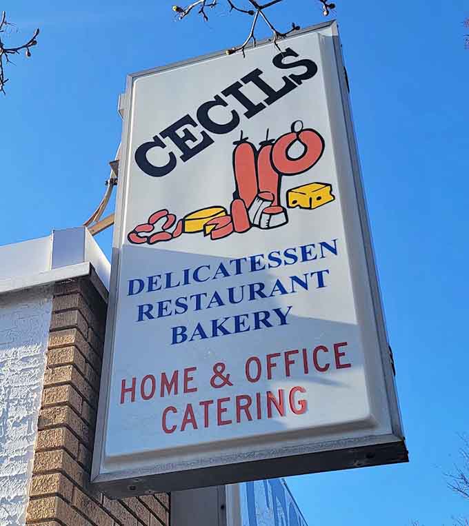 That vintage sign has been guiding hungry people to delicious food for decades, like a North Star for sandwich lovers.