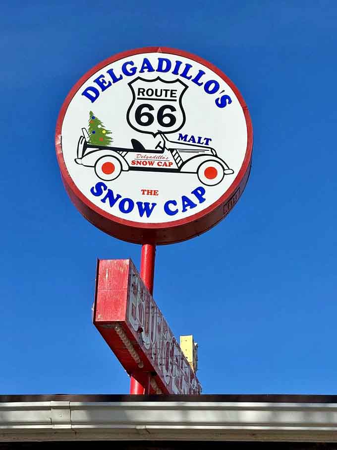 That iconic sign has been guiding hungry travelers to happiness since the Eisenhower administration, and it's still doing the job.