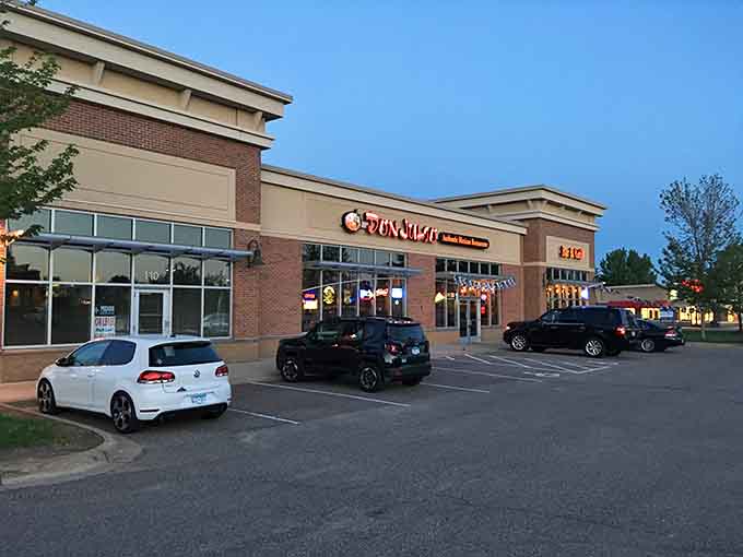 Plenty of parking means the hardest part of your visit is deciding what to order, not where to park.