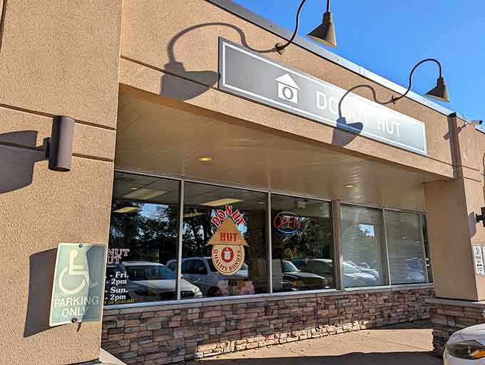 The exterior view that's become a beacon of hope for anyone who believes that life's too short for mediocre pastries.