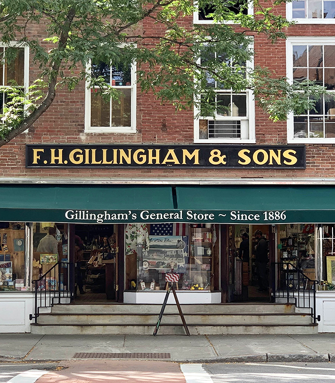 F.H. Gillingham & Sons has served Woodstock since 1886, its classic general store atmosphere offering everything from practical necessities to perfect souvenirs.