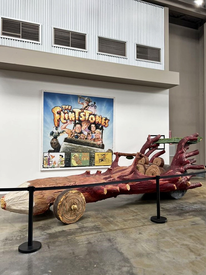 Yabba-dabba-don't miss this life-sized Flintmobile—no foot power required, but imagination strongly recommended.
