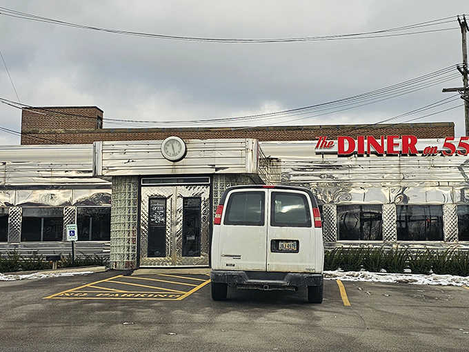 The exterior view that makes your stomach rumble with anticipation before you even park the car.