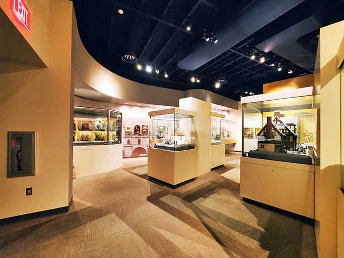 The museum's thoughtfully arranged displays invite visitors to lose themselves in multiple miniature worlds, each one more detailed and captivating than the last.