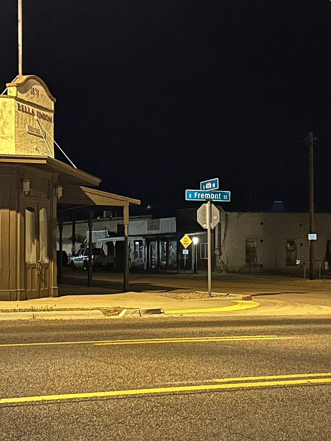 The intersection of 4th and Fremont Streets marks the spot near where the legendary 30-second gunfight occurred, forever cementing Tombstone's place in American folklore.