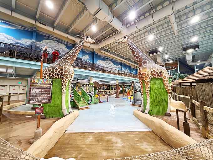 15. kalahari resorts & conventions giraffe