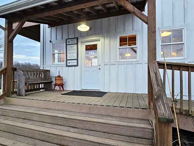 The unassuming entrance belies the magic within &ndash; like all great discoveries, Le Petit Chevalier rewards those curious enough to open the door.