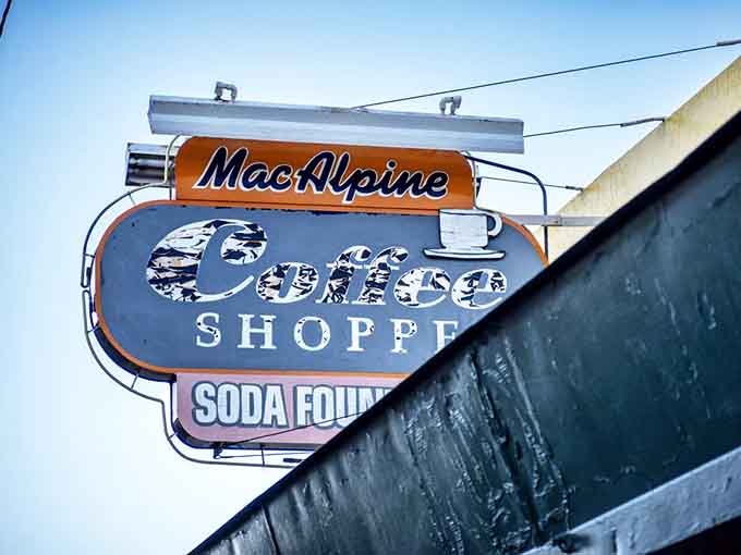 That classic neon sign beckons like a beacon for anyone seeking refuge from the modern world's complications and chaos.