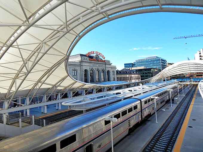 Modern train stations blend old-world elegance with contemporary convenience, creating spaces that honor the past while serving the present perfectly.