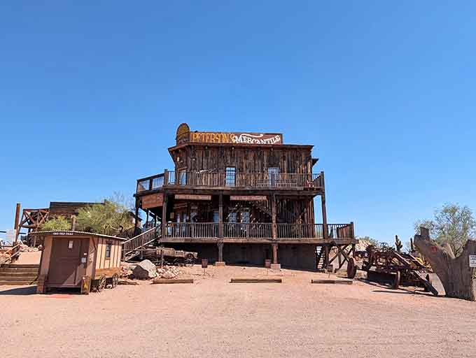 Standing proud against the Superstition Mountains, this wooden structure houses sweet treasures that draw visitors from across the state and beyond.
