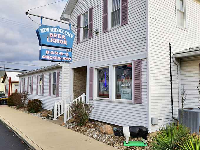 The welcoming exterior promises good things inside, and spoiler alert: it absolutely delivers on that promise.