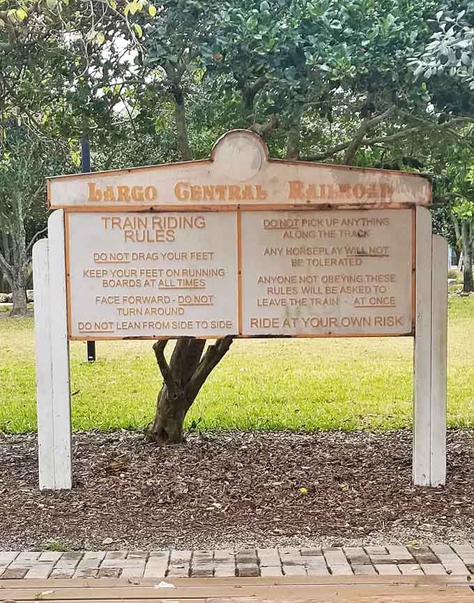 Gateway to adventure &ndash; The preserve's entrance sign promises sunrise-to-sunset exploration in one of Florida's most diverse ecosystems.