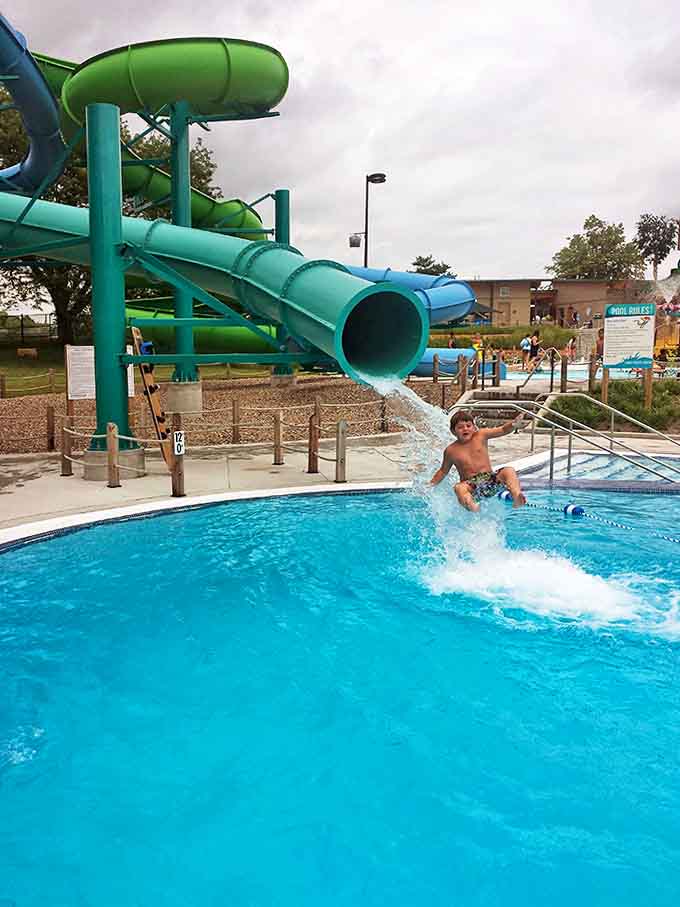 That perfect moment of splashdown when you realize you're definitely doing this again, probably immediately after you catch your breath.