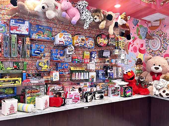 A toy selection curated by someone who clearly remembers what it's like to be eight years old with birthday money burning a hole in your pocket.