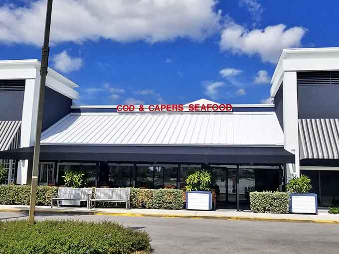 The welcoming storefront stands as a beacon for seafood lovers &ndash; a North Palm Beach institution that delivers on its promises.