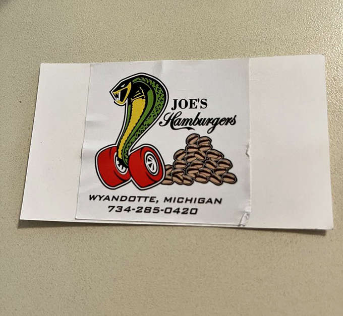 Joe's iconic cobra logo captures the establishment's playful spirit &ndash; where serious burger craftsmanship meets the pure joy of arcade gaming.