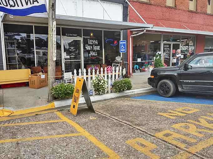 Even the approach to this time-traveling emporium feels nostalgic, with its small-town welcome and promise of discoveries just steps away.