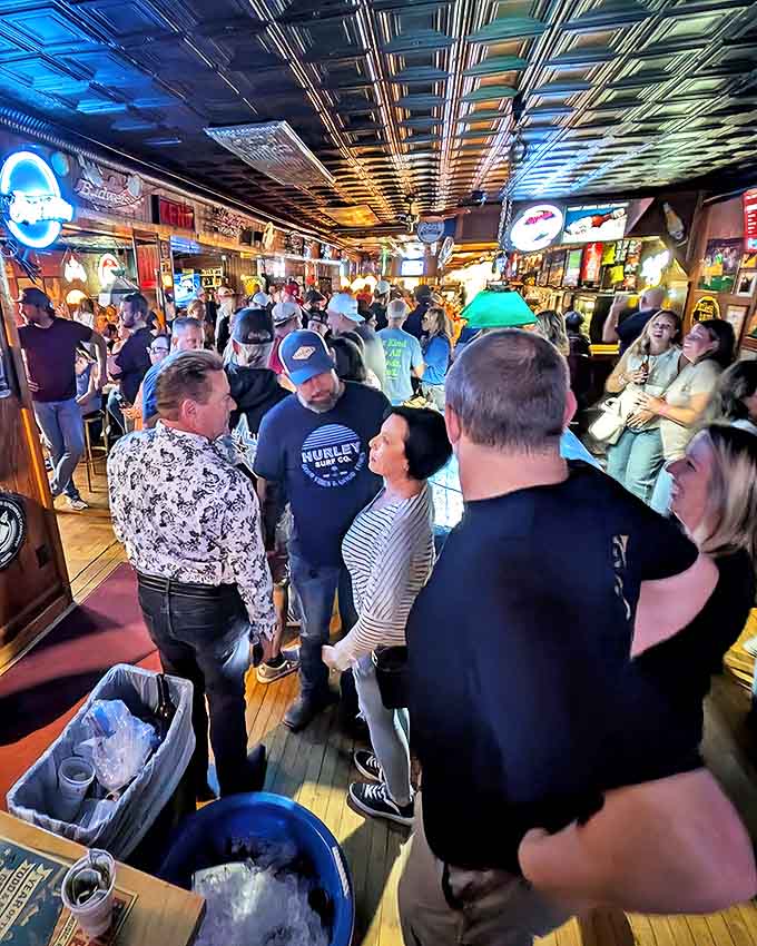 Weekend nights at O'Riley's bring the community together, creating that perfect buzz of conversation, laughter, and shared food joy.