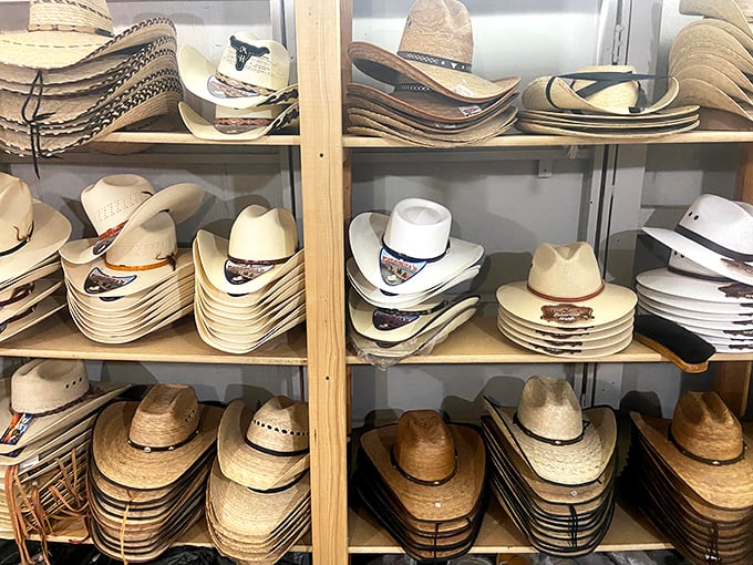 Hat's off to style! Western wear vendors offer authentic cowboy hats in every style imaginable, from working rancher to urban cowboy.