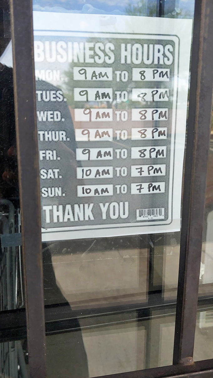 The hours of operation, your window into this world of flavor. Mark your calendar and plan your culinary adventure accordingly!