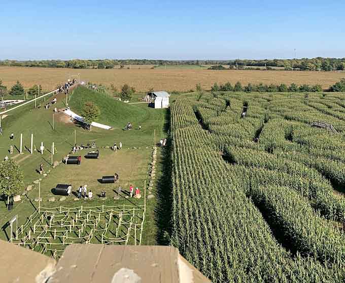Explore the world&rsquo;s largest corn maze from above! With miles of trails and fun games, there is excitement for everyone.