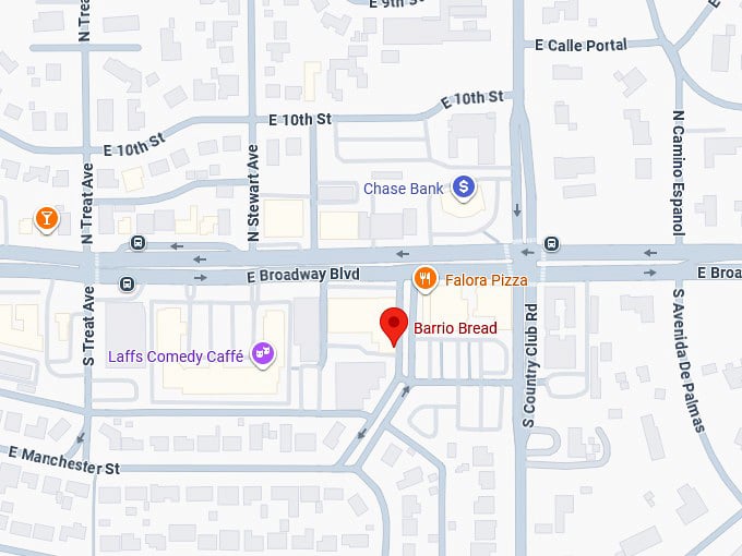 16. barrio bread (tucson, az ) map