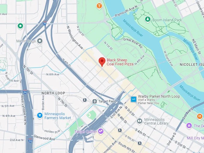 16. black sheep coal fired pizza 10 map