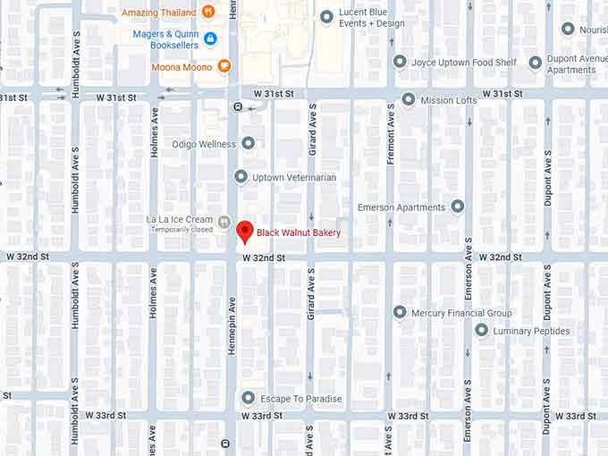 16. black walnut bakery map