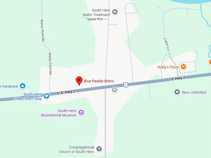 16. blue paddle bistro map