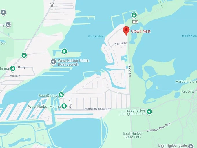 16. crows nest 10 map