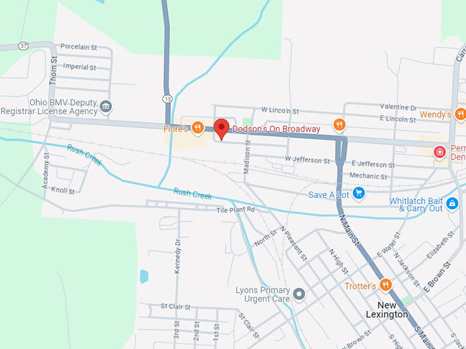 16. dodsons on broadway 10 map