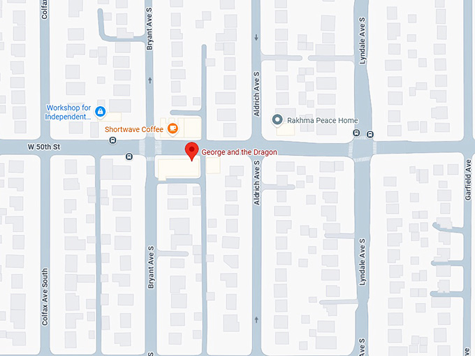 16. george and the dragon map