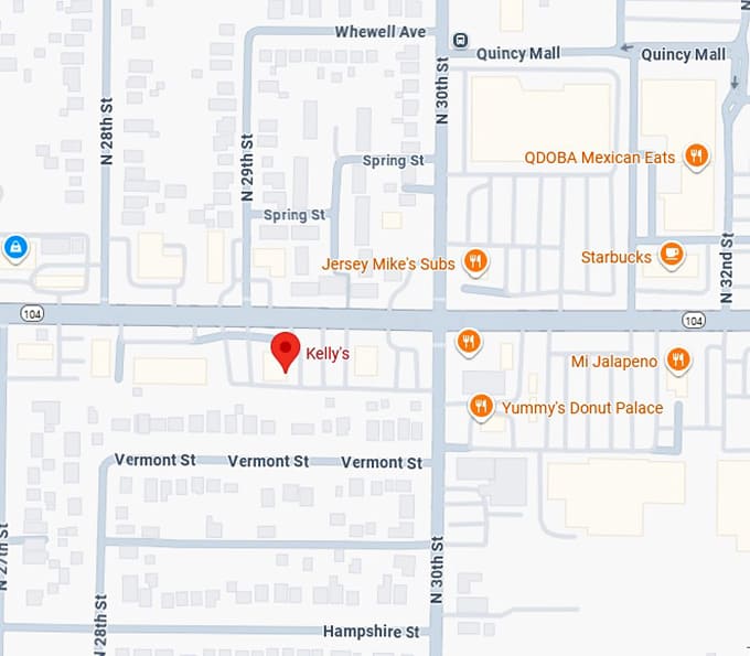 16. kelly's (quincy, il) map